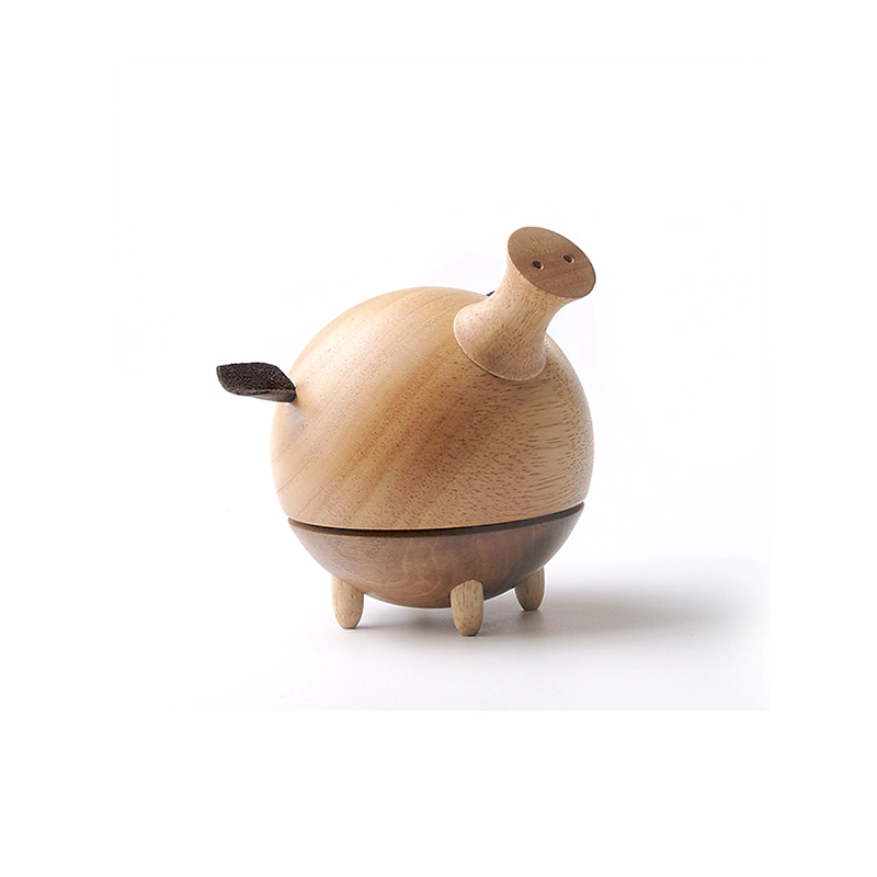 Wooden Music Box – Pig – FunnyWood